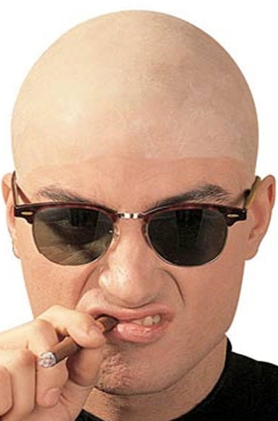 Parrucca per fare il pelato per adulti calotta in lattice