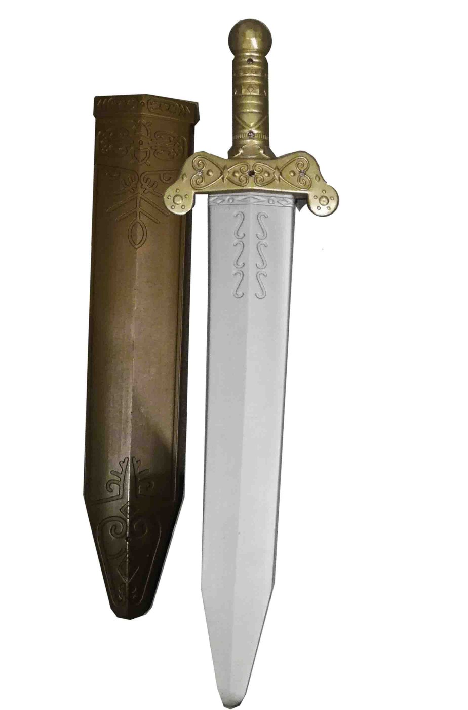 Gladio romano spada con fodero in plastica circa 40 cm