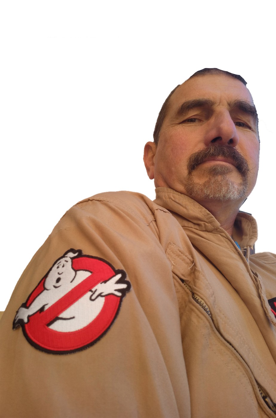 Costume Cosplay adulto Ghostbusters replica Peter Venkman