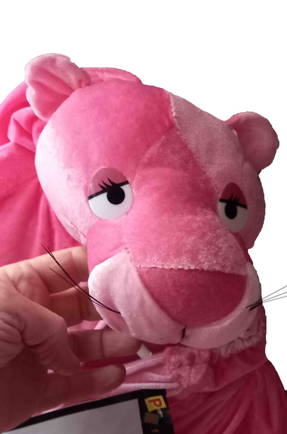 Costume di carnevale mascotte da Pantera Rosa adulto