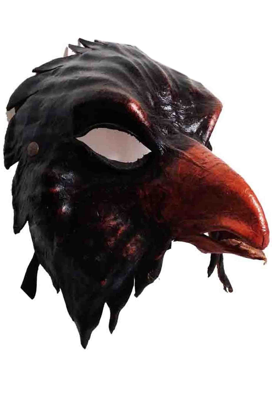 maschera di carnevale da dio egizio horus adulto con fettuccie