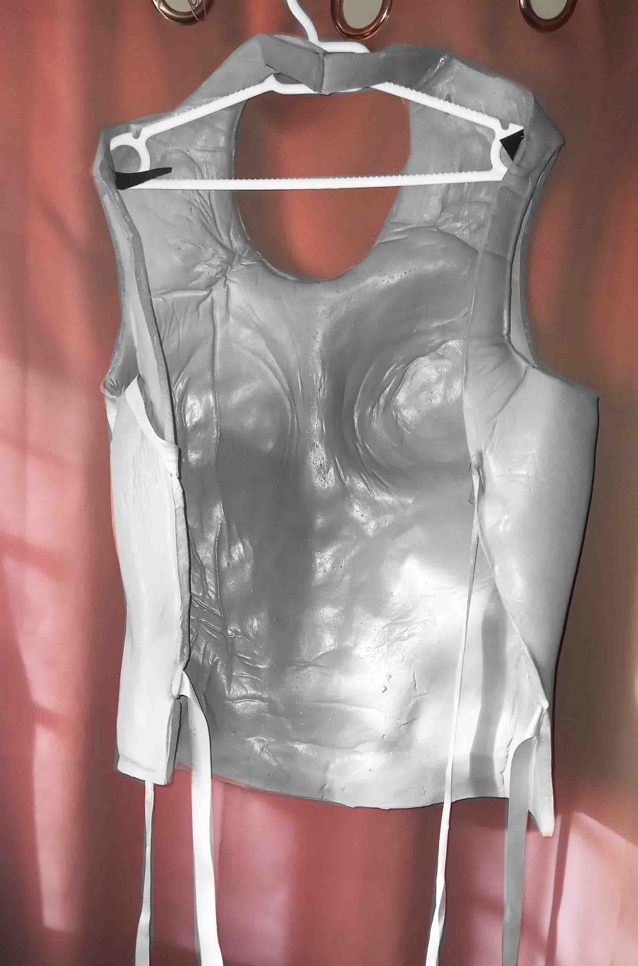 Costume Batman adulto qualita' cinematografica cosplay imbottito