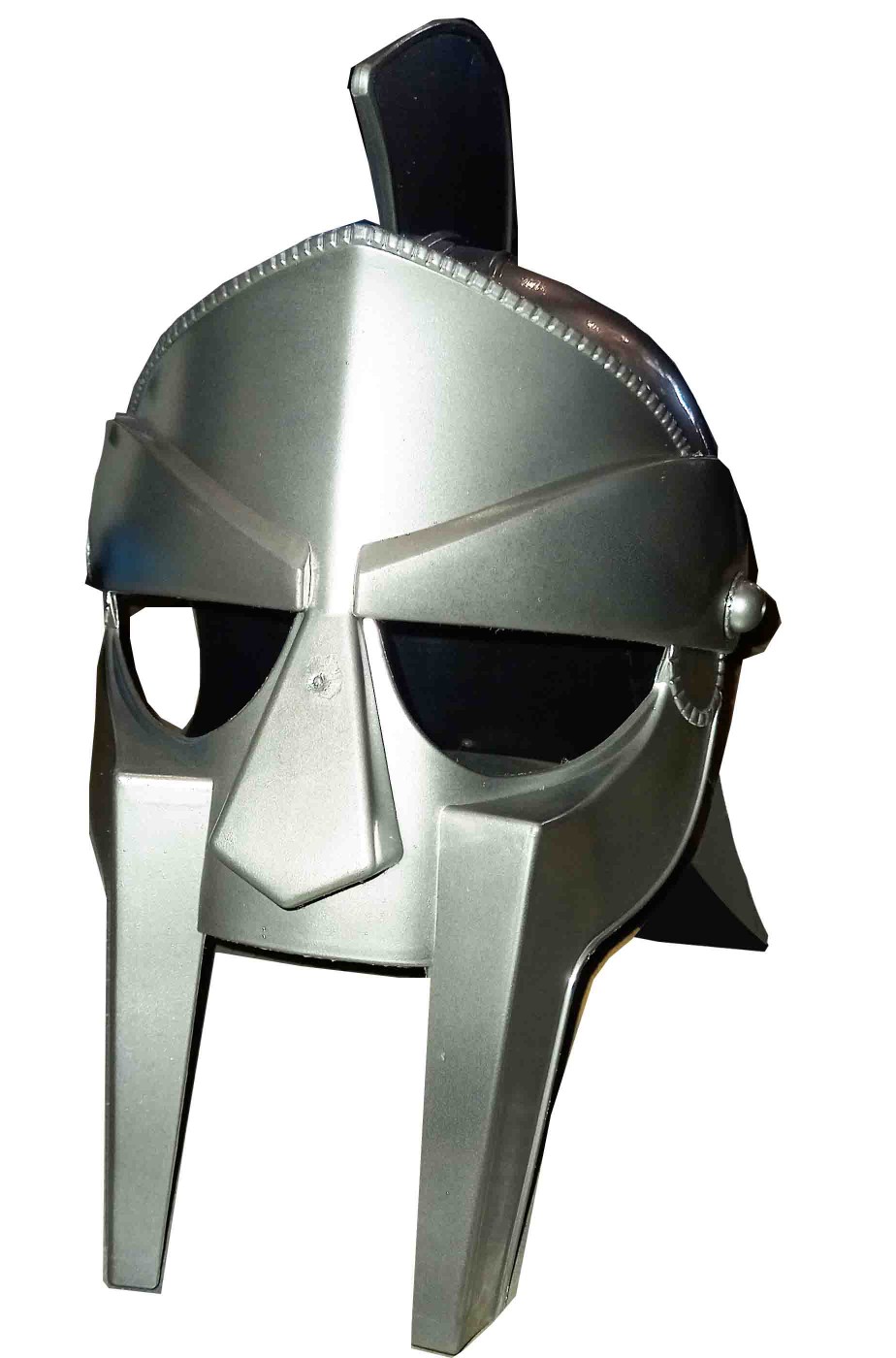 Elmo da gladiatore Massimo antico romano in plastica rigida